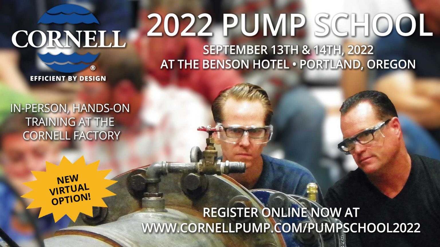 Pump School is back and better than ever! | Cornell Pump Company