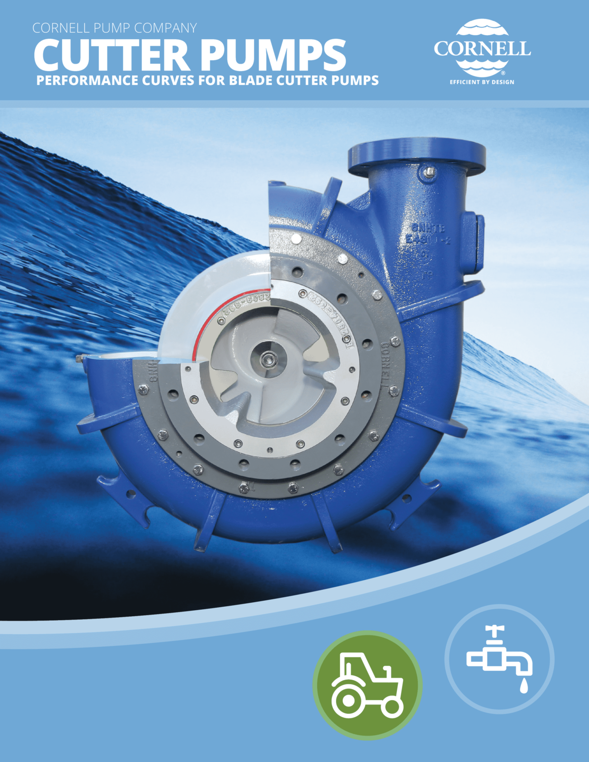 Cutter Blade Curves Brochure – Cornell Pump Company