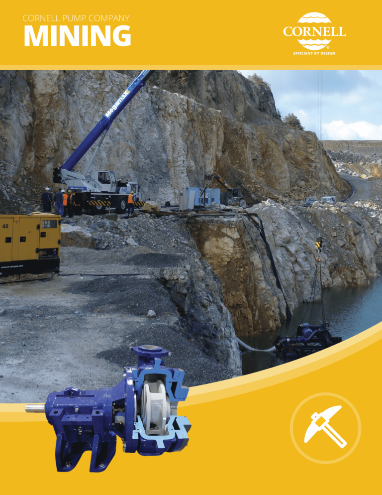 Mining Brochure – Cornell Pump Company