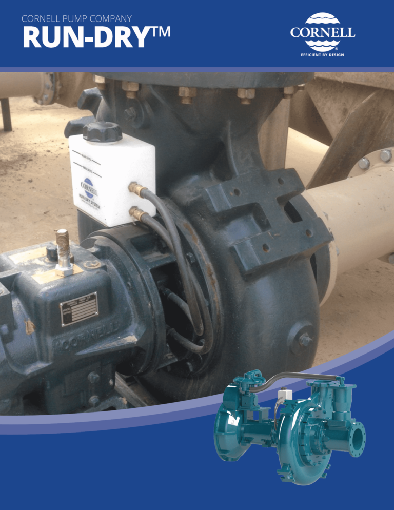 Run-Dry Brochure – Cornell Pump Company