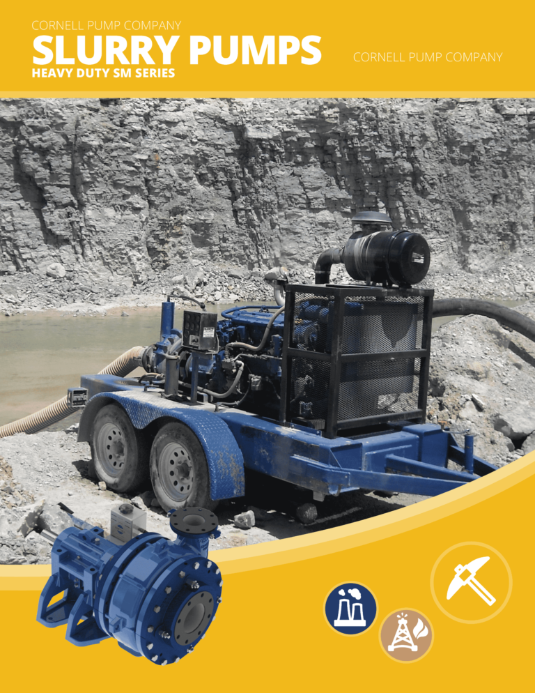 Slurry SM Series Brochure | Cornell Pump Company