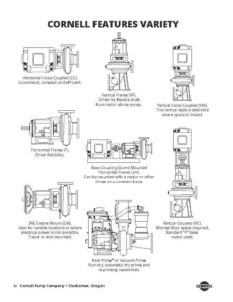 Tuesday Tip: Understanding Mounting Options | Cornell Pump Company
